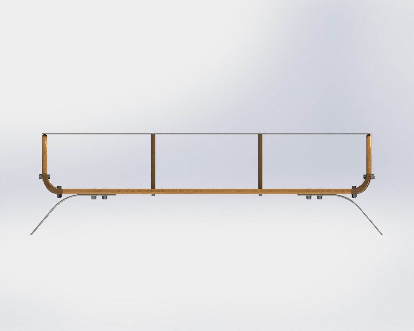 3d solidworks tv stand