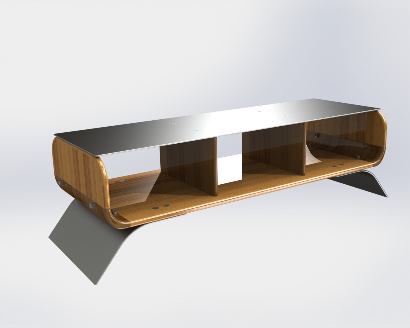 3d solidworks tv stand