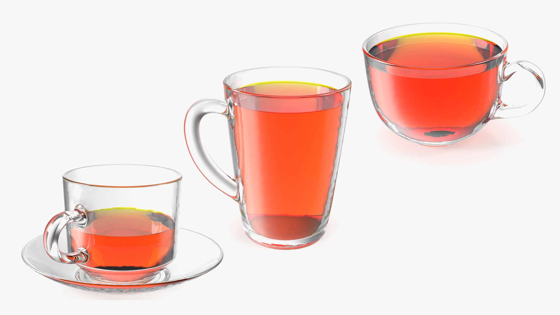 3D Tea Cups Collection 2 Model - TurboSquid 2139258