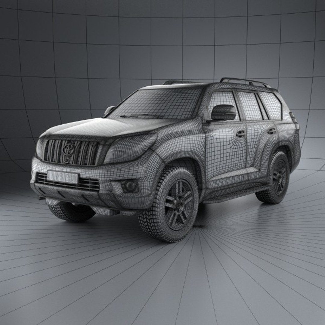 Toyota Land Cruiser 3d Obj