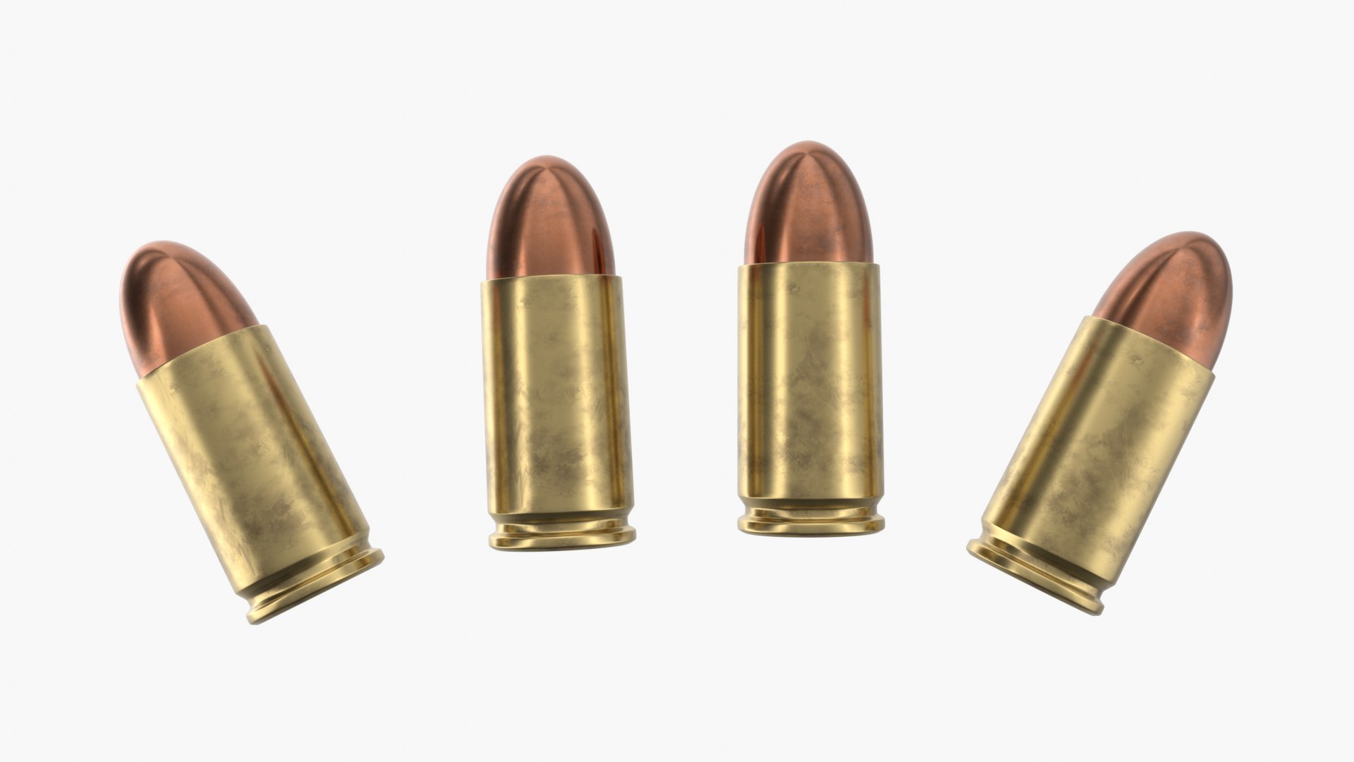 3D 9mm Bullet Model - TurboSquid 1939487