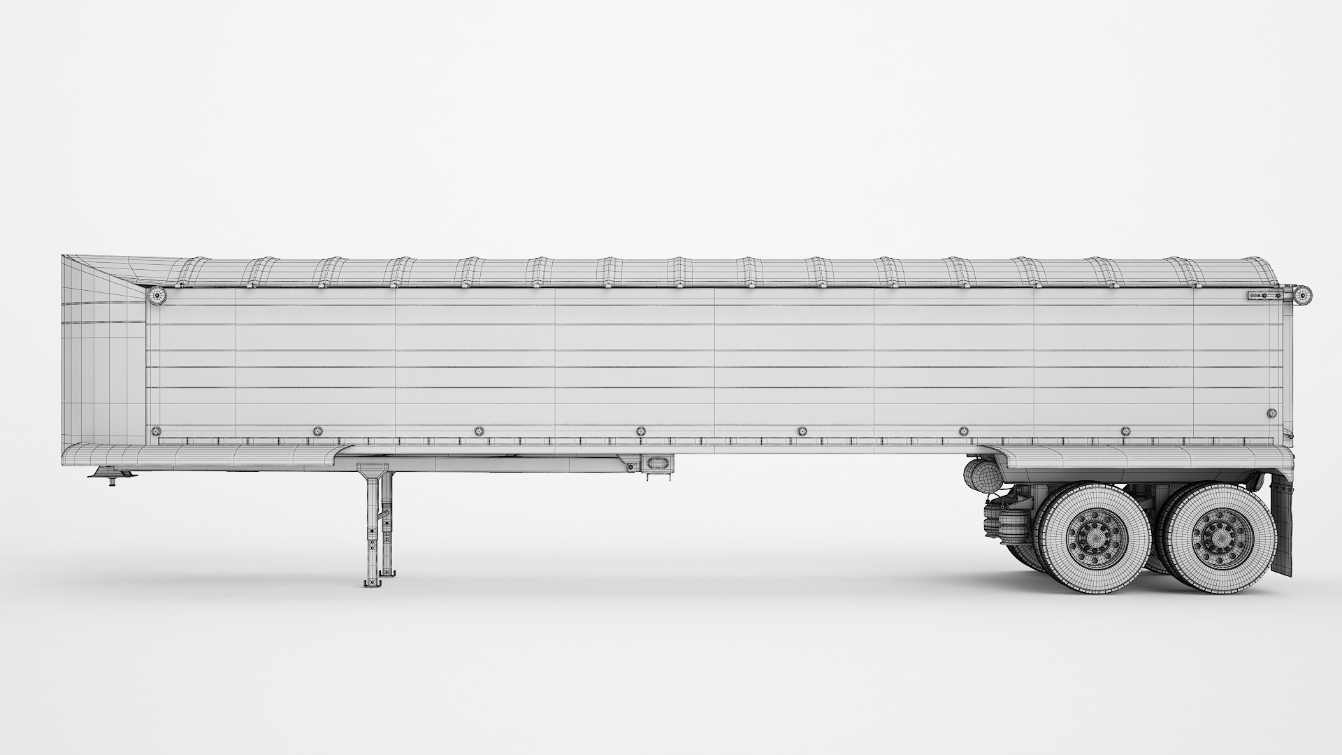 3D End Dump Trailer 03 - TurboSquid 2032063