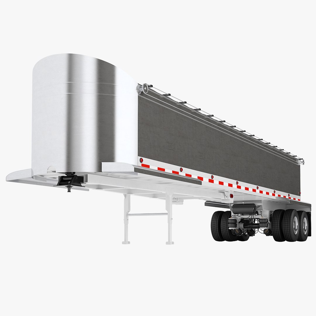 3D End Dump Trailer 03 - TurboSquid 2032063