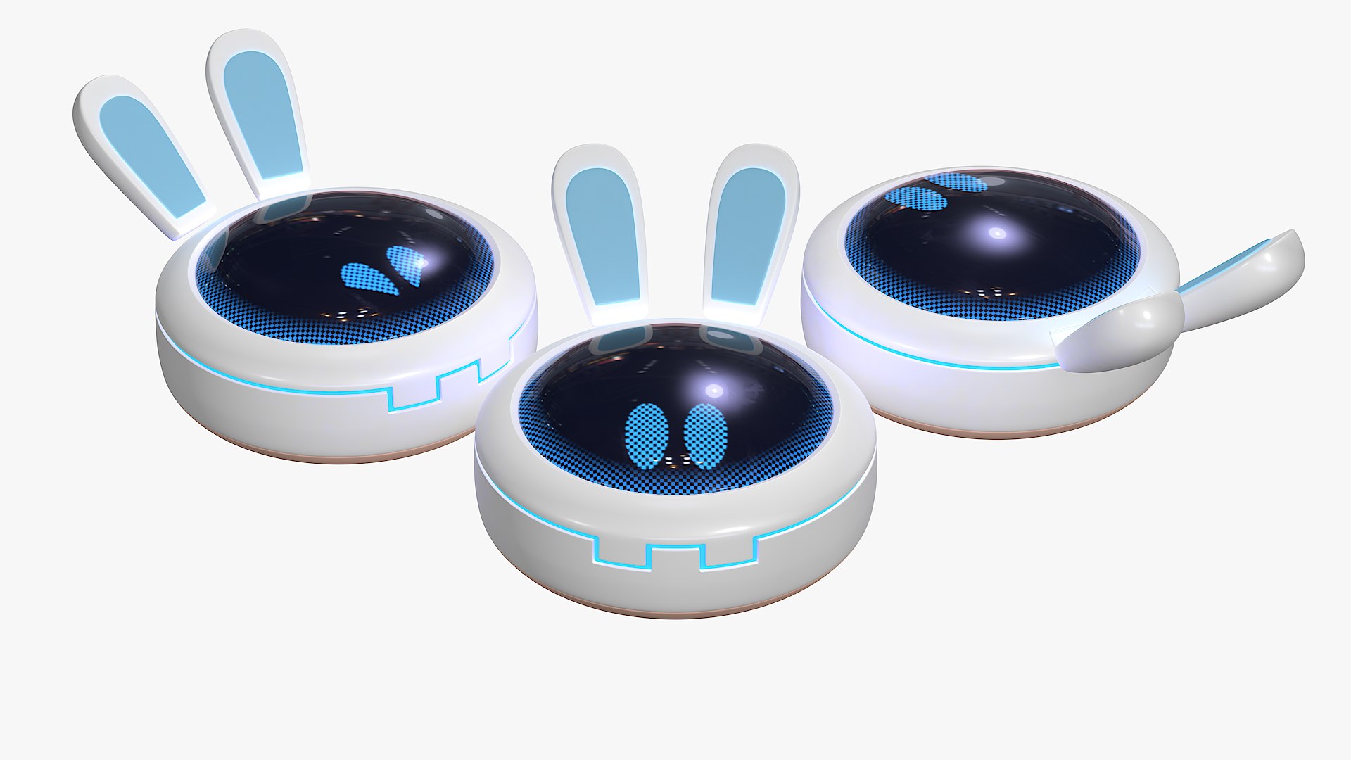 Beep-0 Robot Character Mario Rabbids Sparks Of Hope 3D Model ...