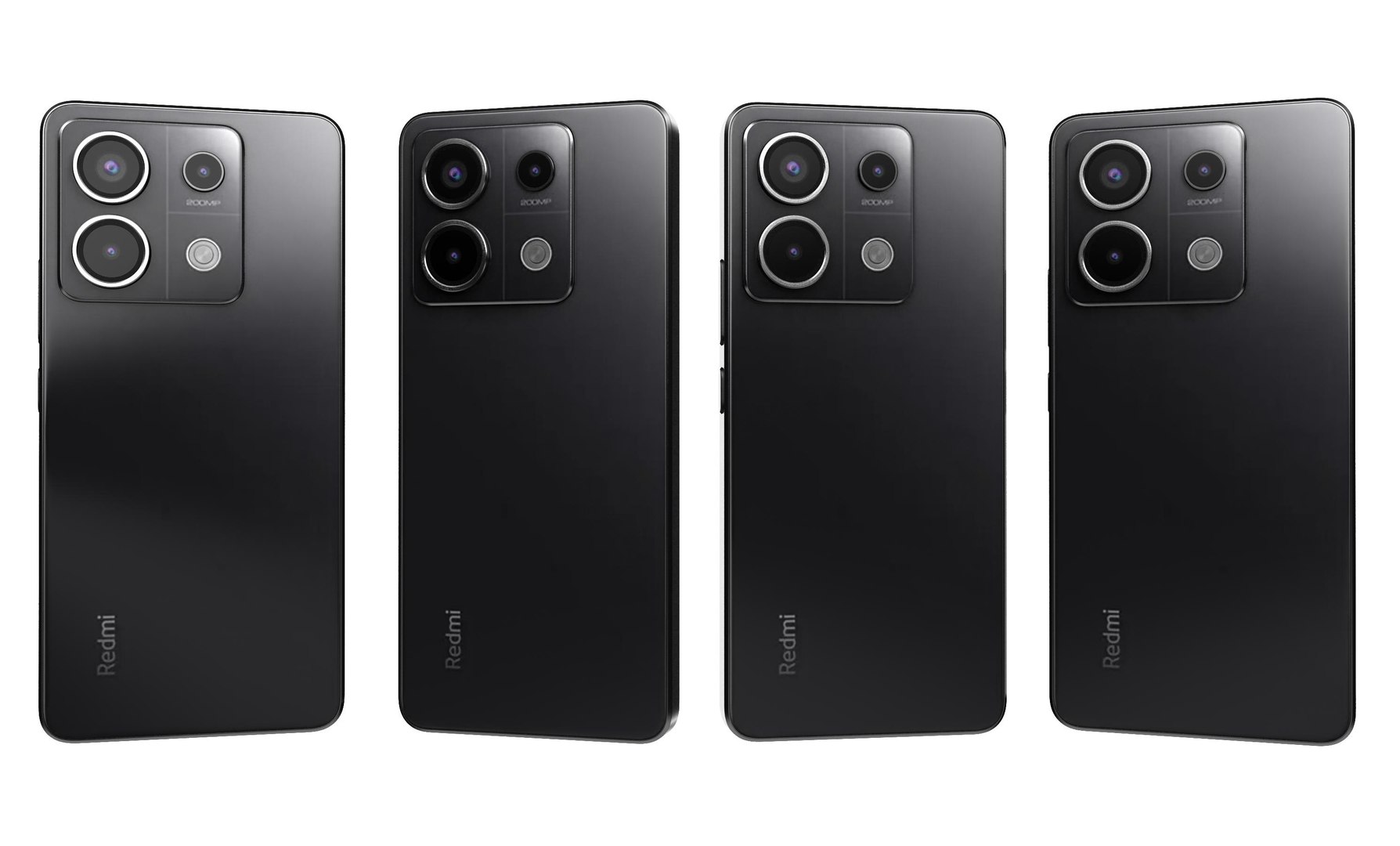 Xiaomi Redmi Note 13 Pro All Colors 3D model - TurboSquid 2158327