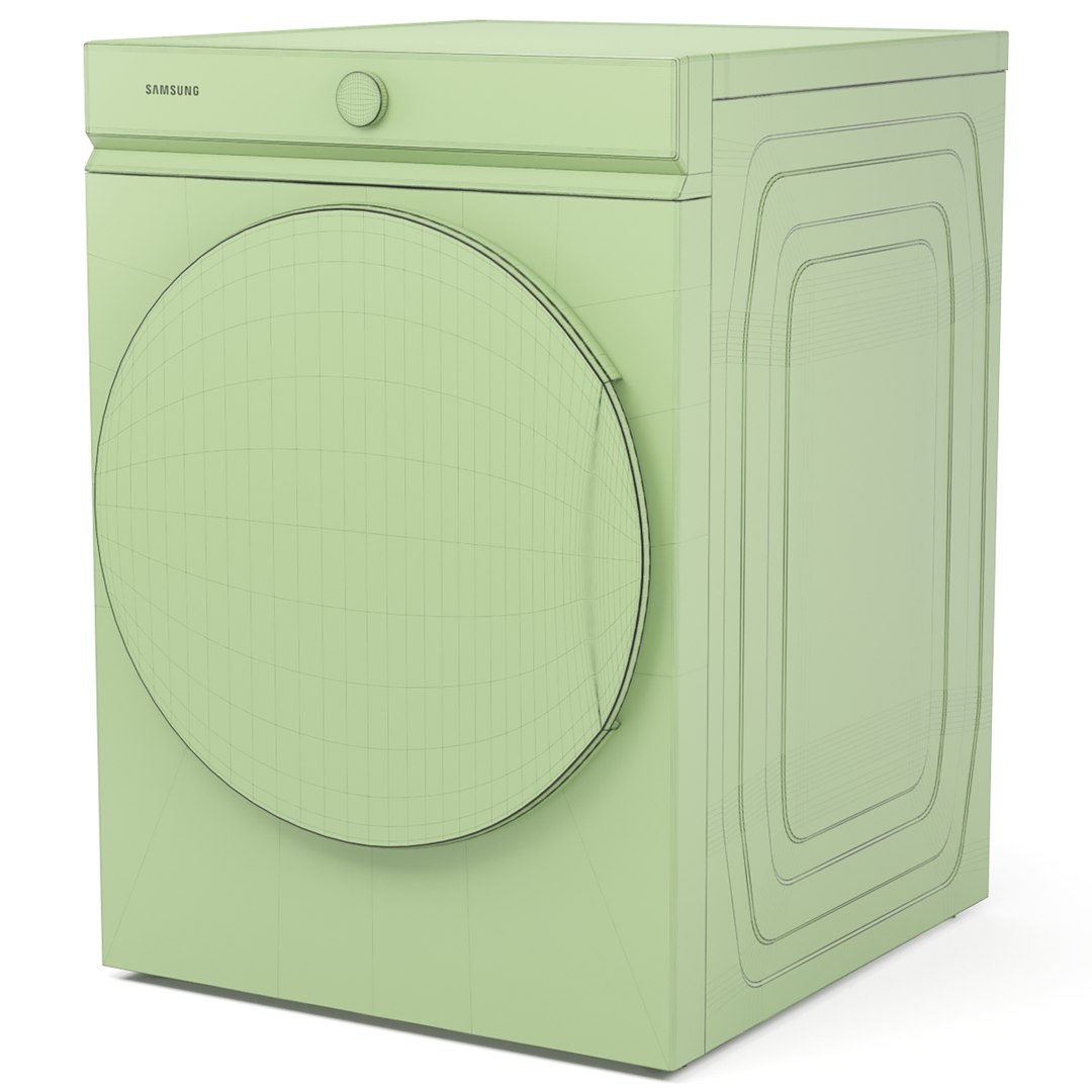 3D SAMSUNG Dryer Machine Model - TurboSquid 2389558