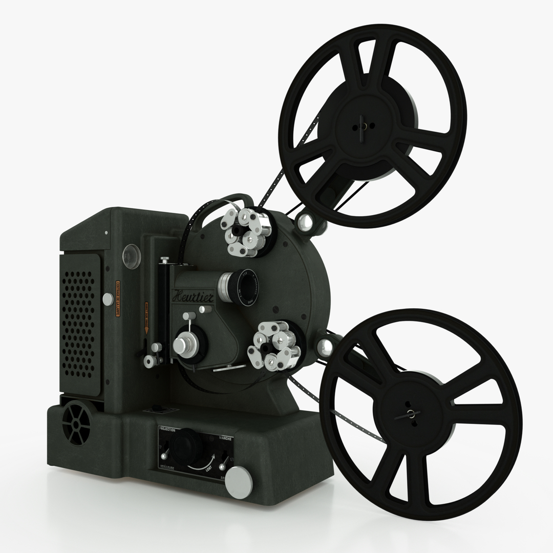 3D Heurtier Projector Tri-film - - TurboSquid 1309196