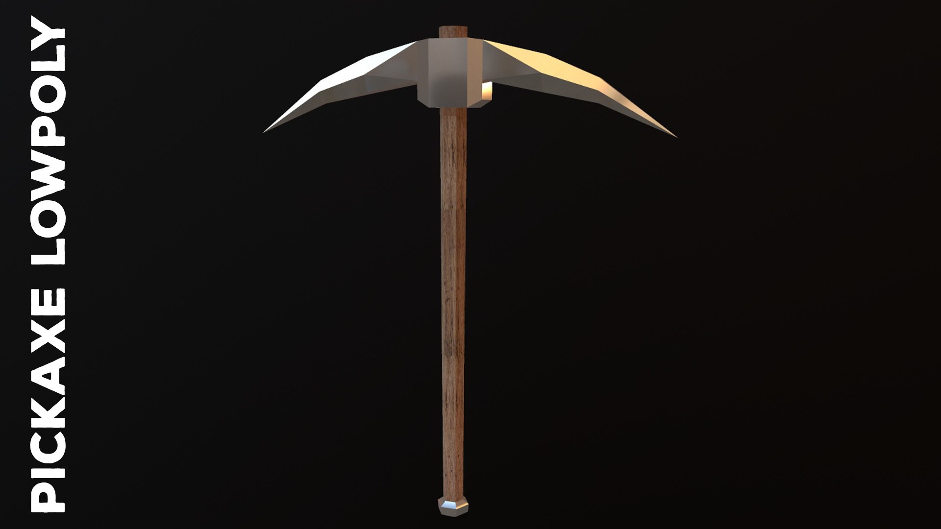 3D Pickaxe - - TurboSquid 1699365