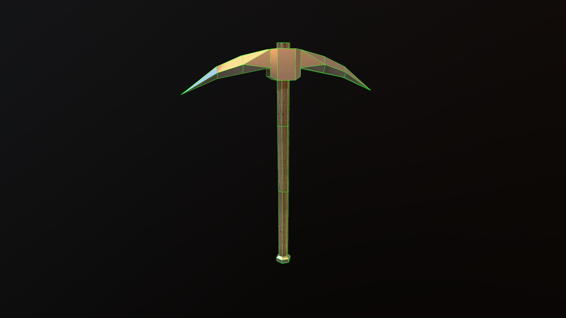 3D Pickaxe - - TurboSquid 1699365