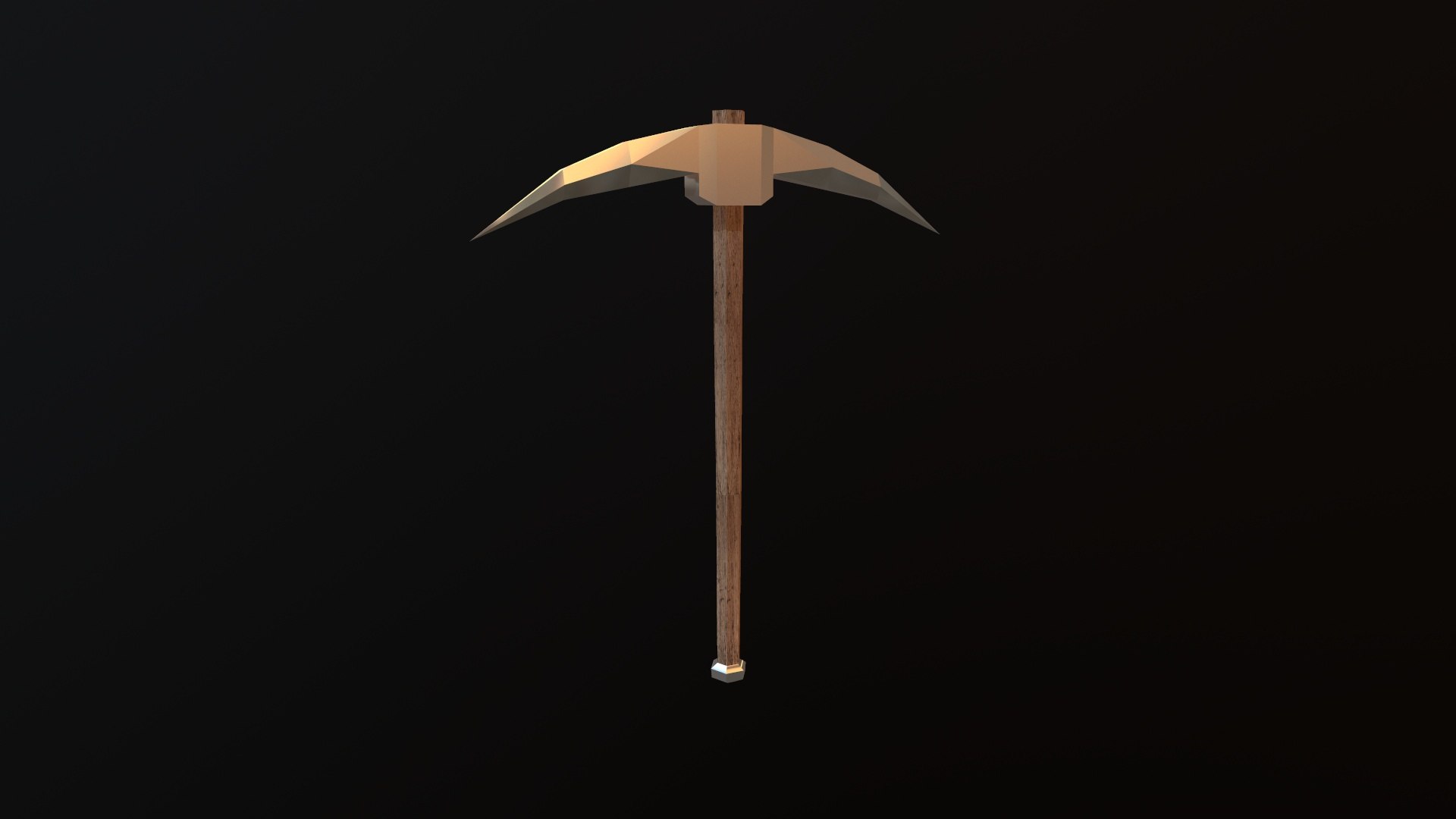 3D Pickaxe - - TurboSquid 1699365