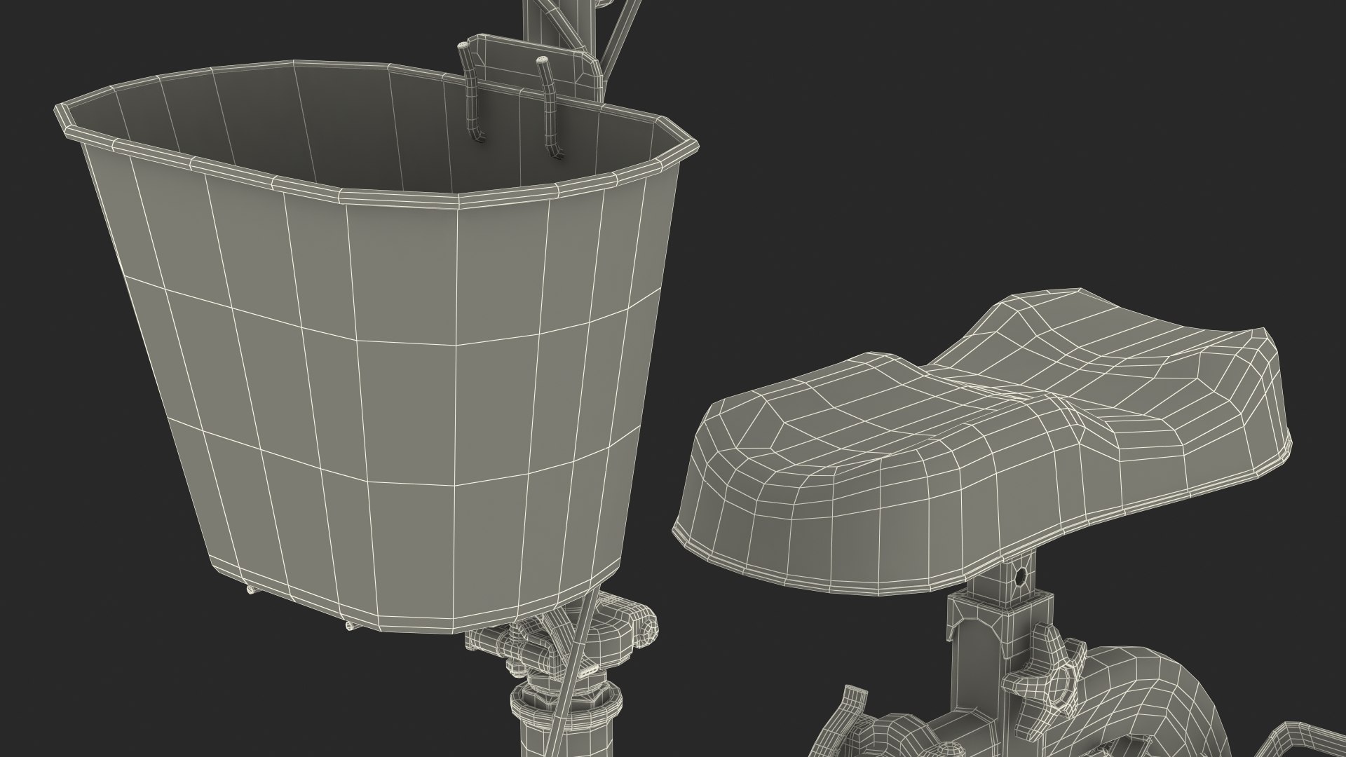 Knee Scooter Red Rigged For Maya 3D - TurboSquid 2095486