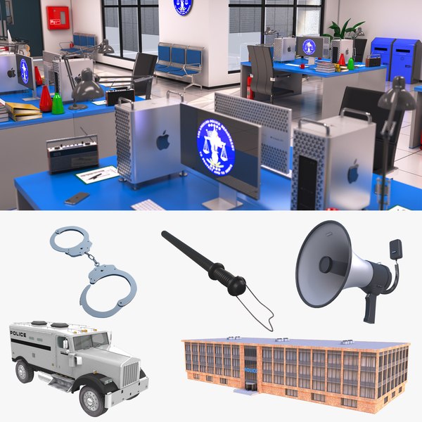Free 3D Police-Station Models | TurboSquid