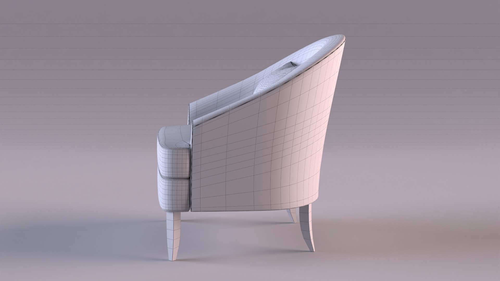 Smoking Lounge Leather Seating Chair 3D Model - TurboSquid 2238419