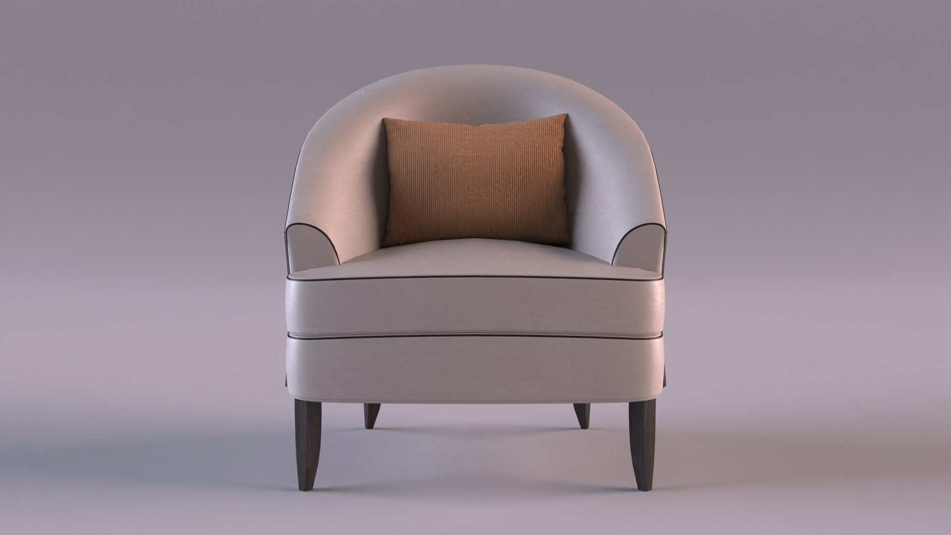 Smoking Lounge Leather Seating Chair 3D Model - TurboSquid 2238419