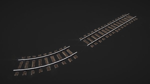 Railroad Track 3D Models for Download | TurboSquid