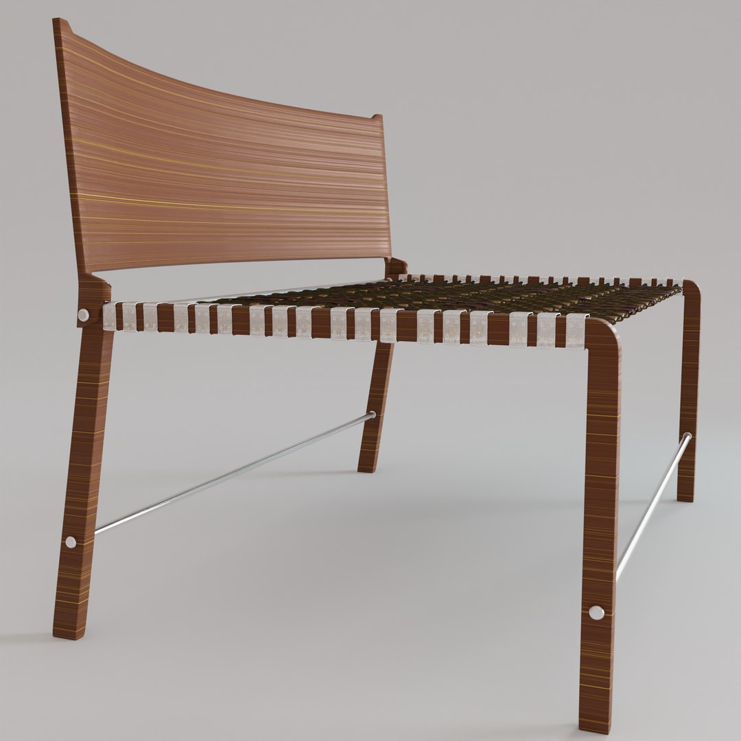 Outdoor Chair 3D Model - TurboSquid 1868743