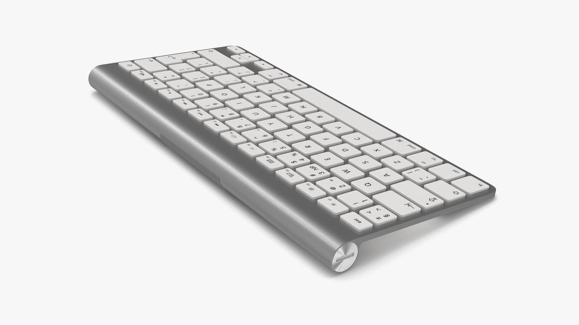 3D Wireless Apple Computer Keyboard - TurboSquid 2323774