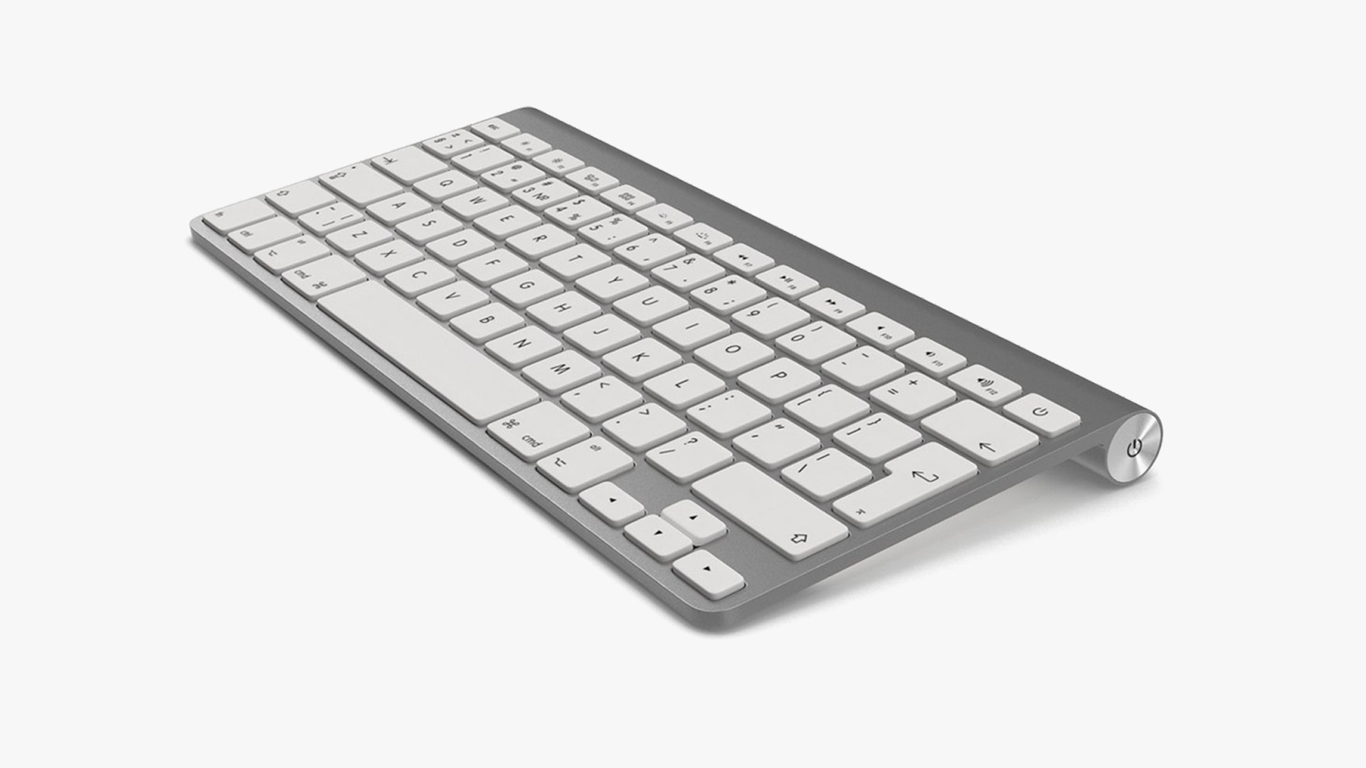 3D Wireless Apple Computer Keyboard - TurboSquid 2323774