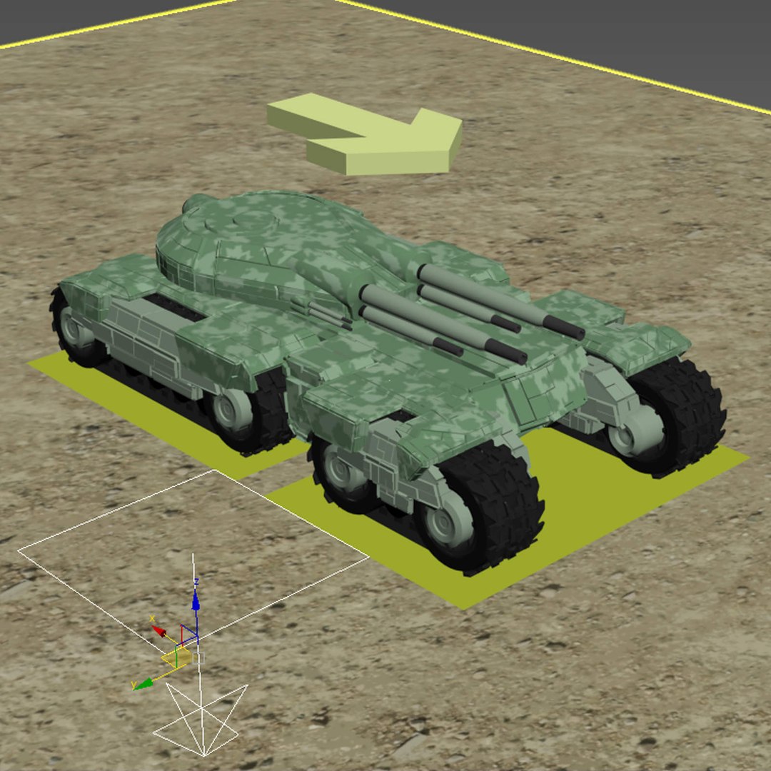 3D Tank Animation Model - TurboSquid 1303221