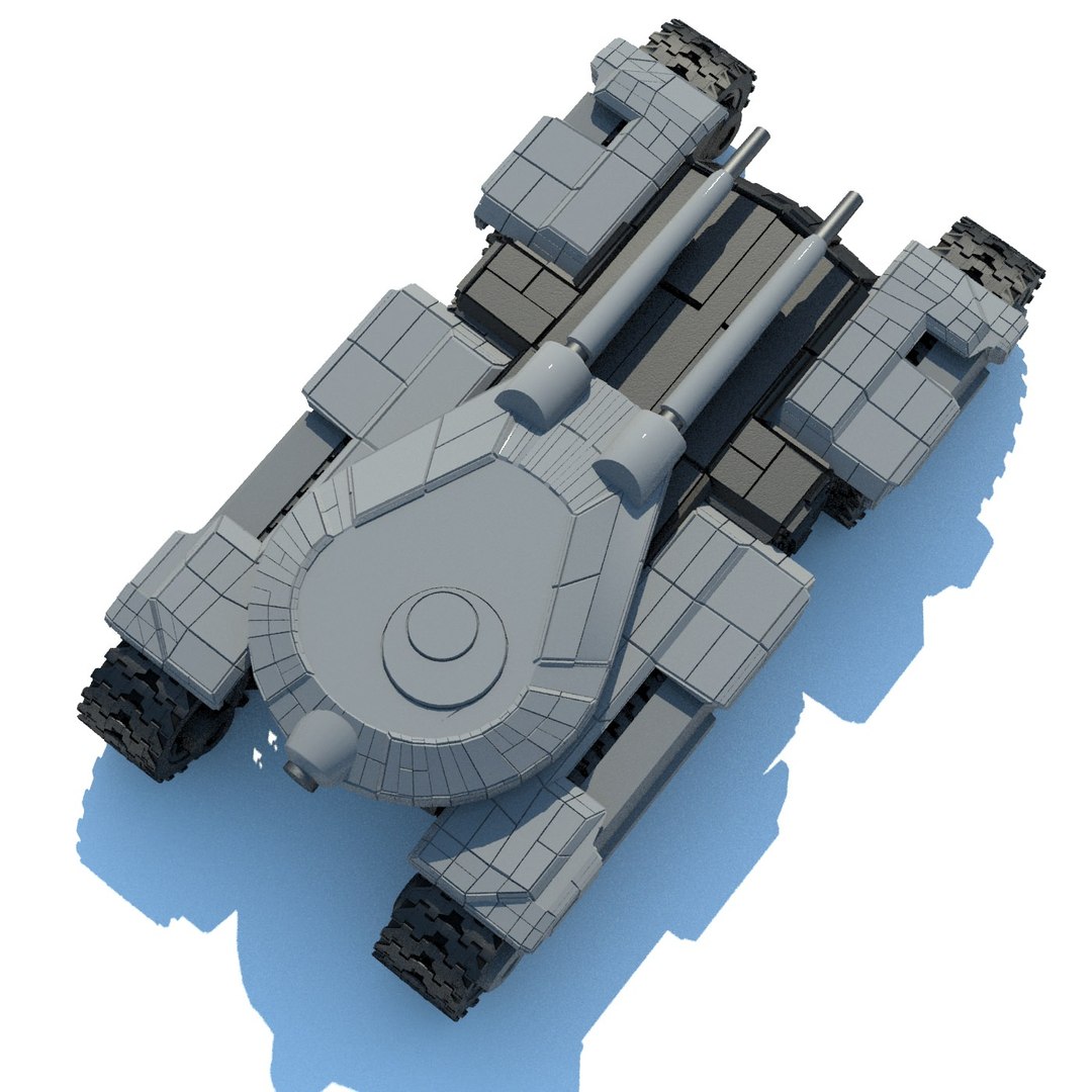 3D Tank Animation Model - TurboSquid 1303221