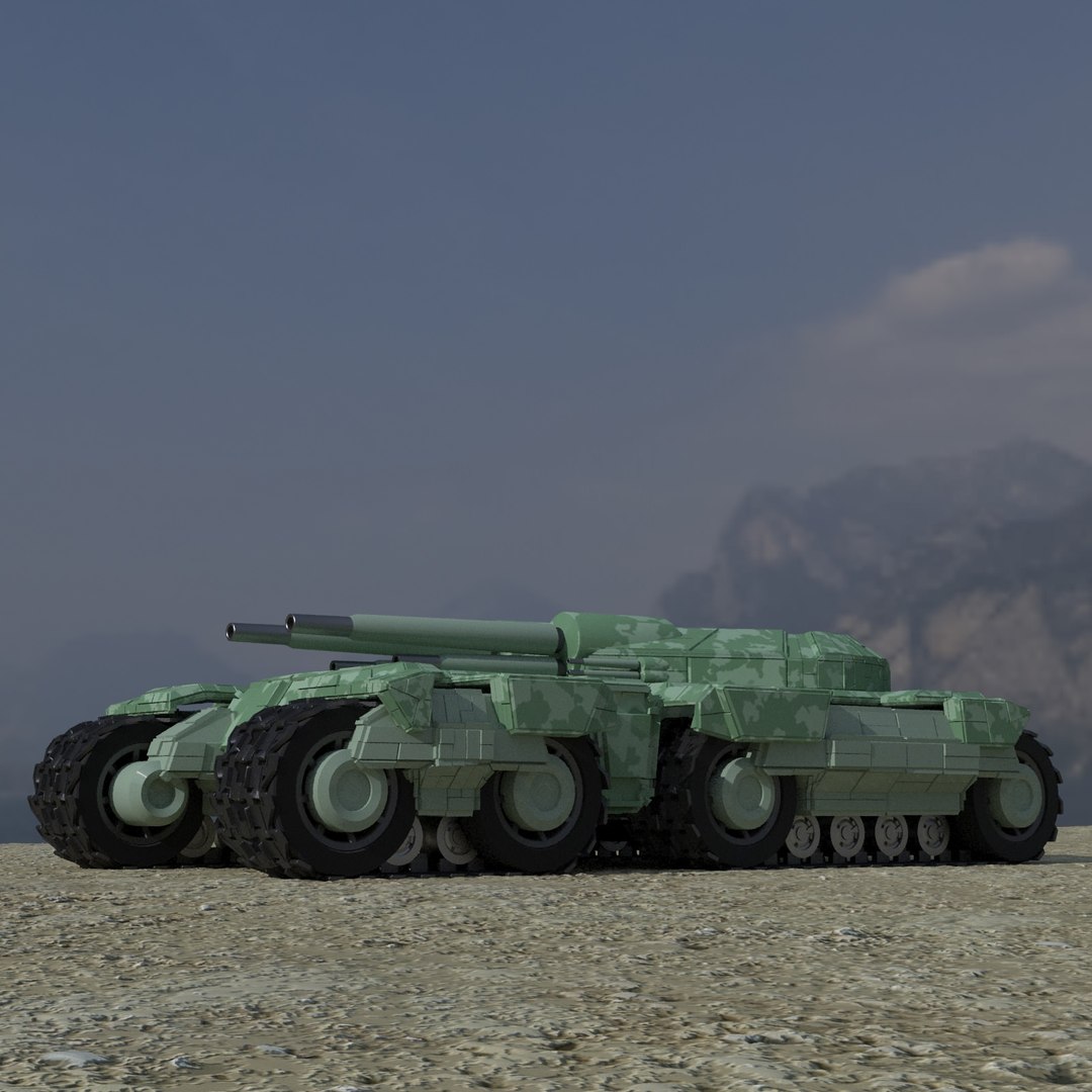 3D Tank Animation Model - TurboSquid 1303221