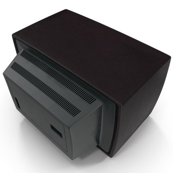 3d retro tv model