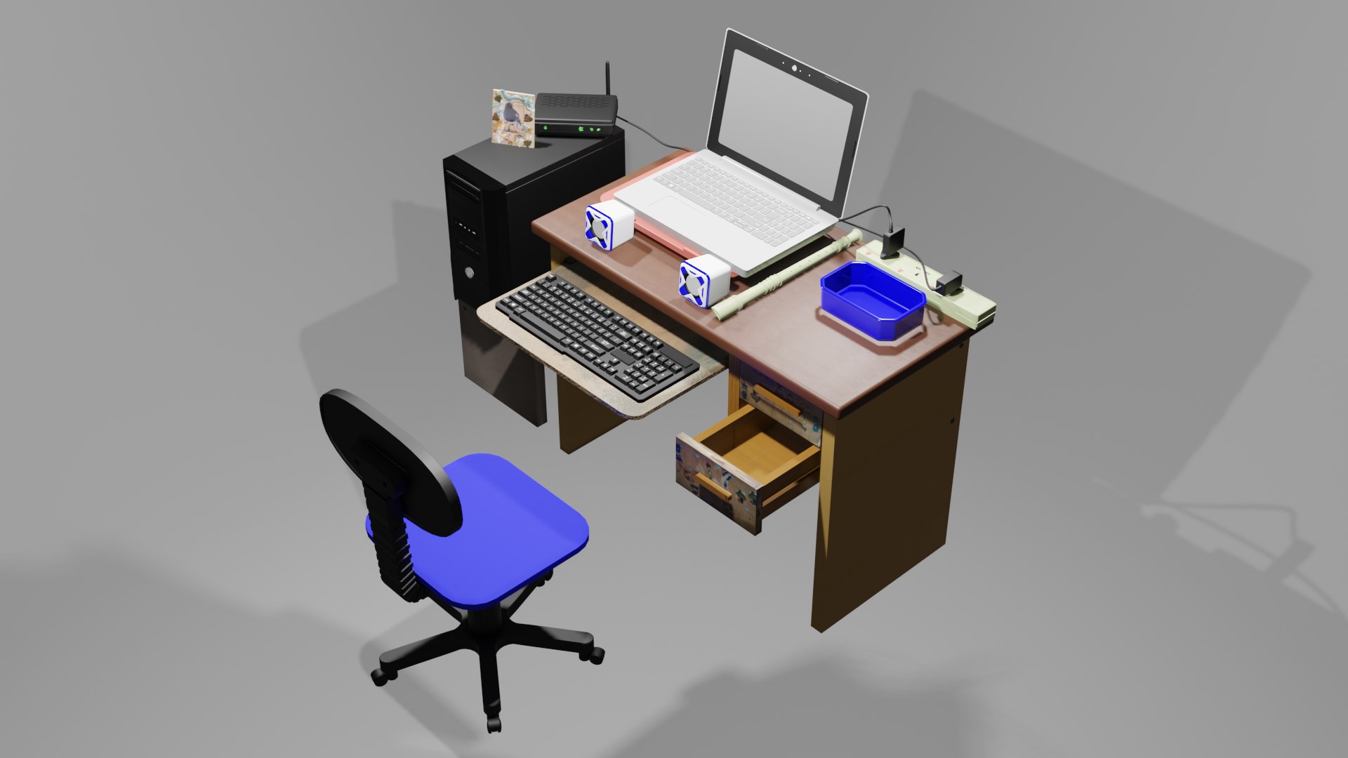 3D Computer Table Collection model - TurboSquid 1793407