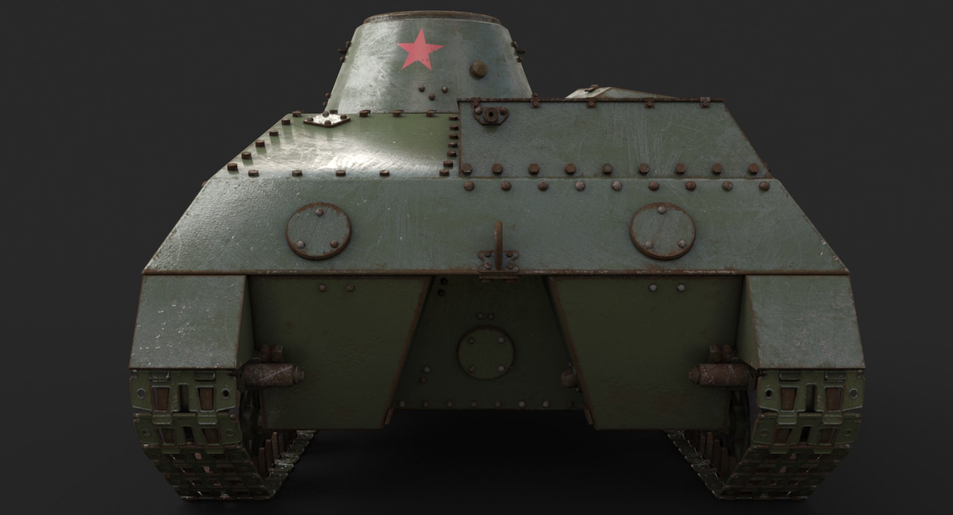 T 40 soviet tank 3D - TurboSquid 1640897