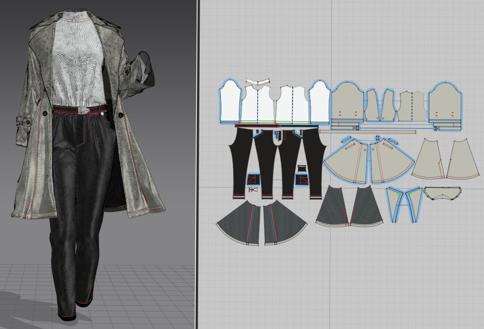 3D Women Coat Model Model - TurboSquid 2269681