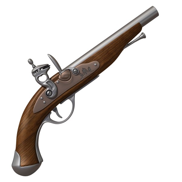 Arma pirata Modelo 3D - TurboSquid 734778