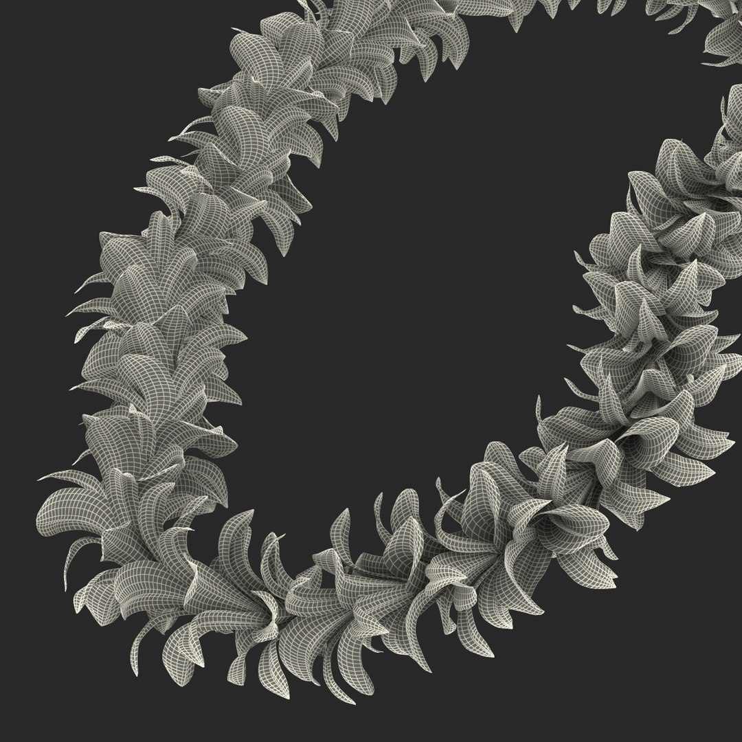 3d Hawaiian Lei 3