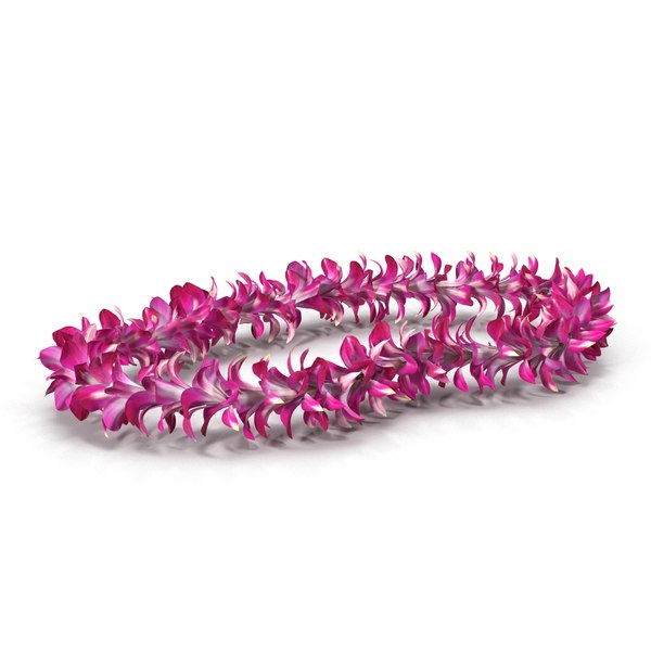 3d hawaiian lei 3