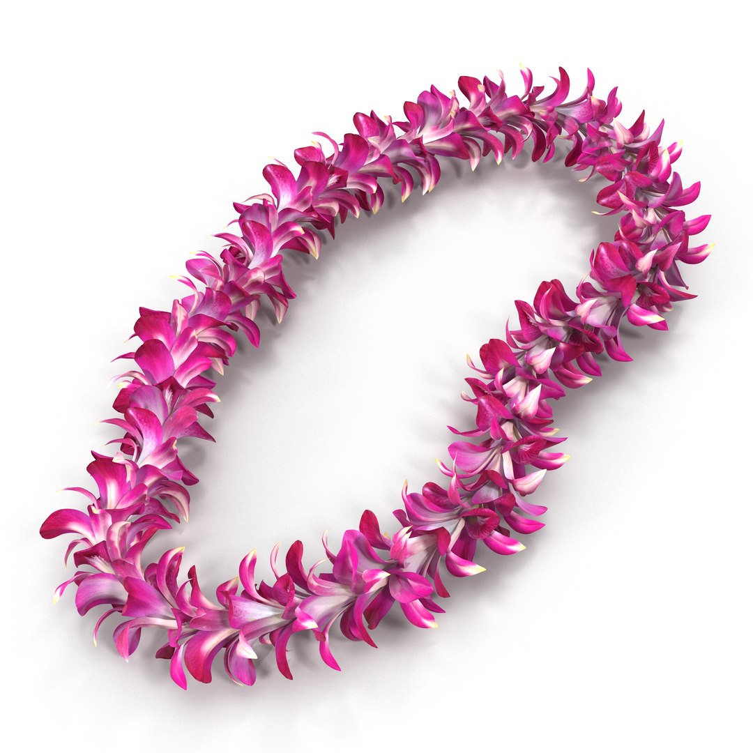 3d hawaiian lei 3