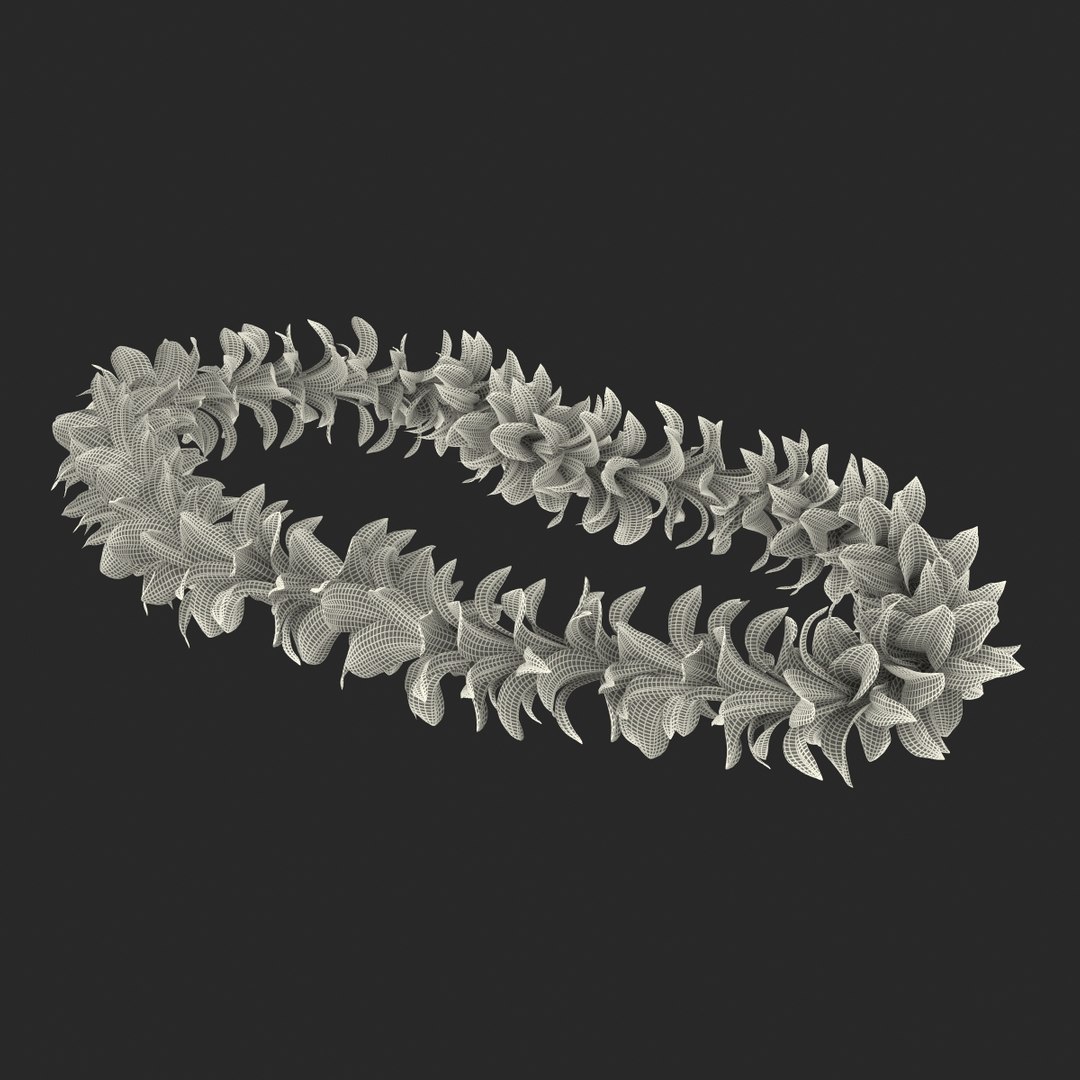 3d Hawaiian Lei 3