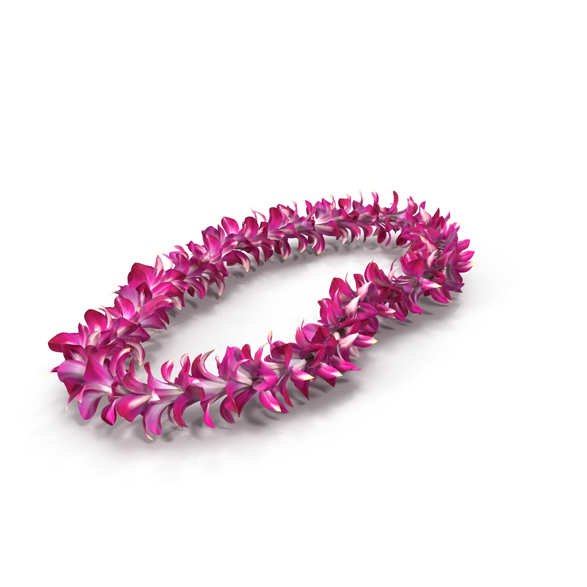 3d hawaiian lei 3