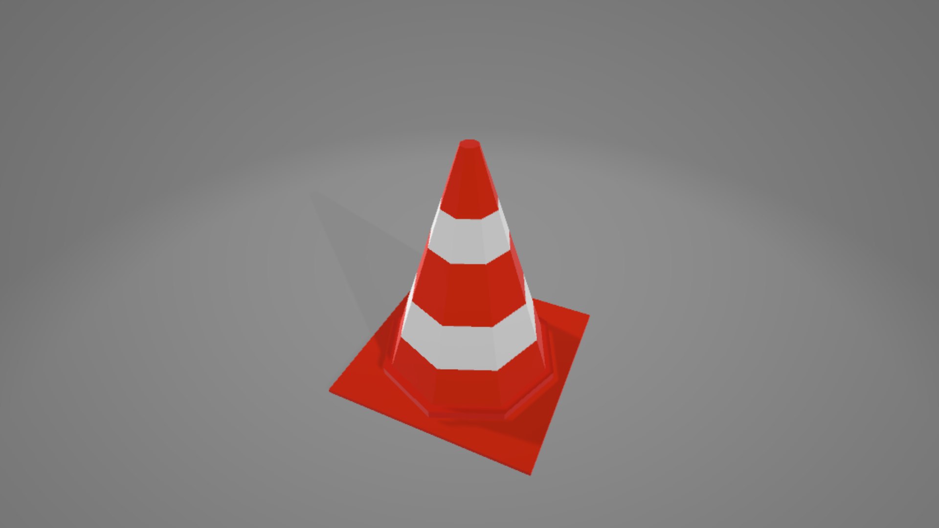 Low-Poly Traffic Cone 3D Model - TurboSquid 2011378