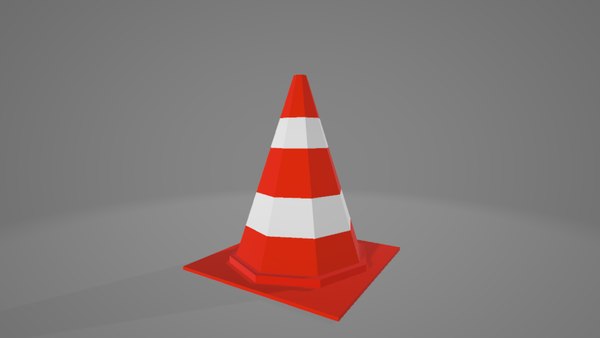 Low-Poly Traffic Cone 3D model - TurboSquid 2011378