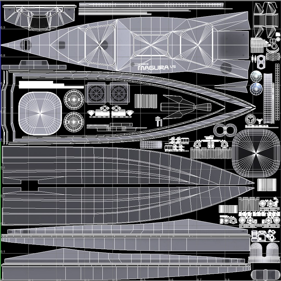 3D USV Marine Drone MAGURA V5 V7 SEA BABY-II - TurboSquid 2433824