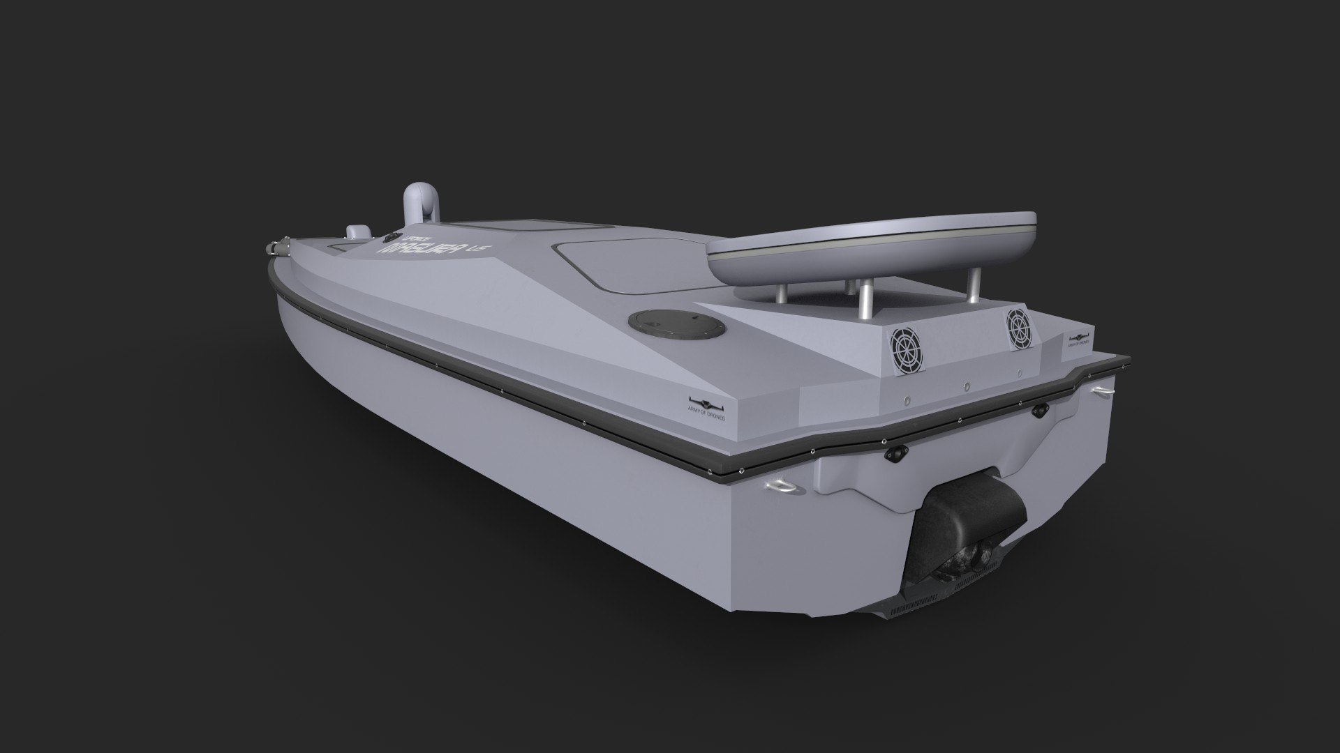 3D USV Marine Drone MAGURA V5 V7 SEA BABY-II - TurboSquid 2433824