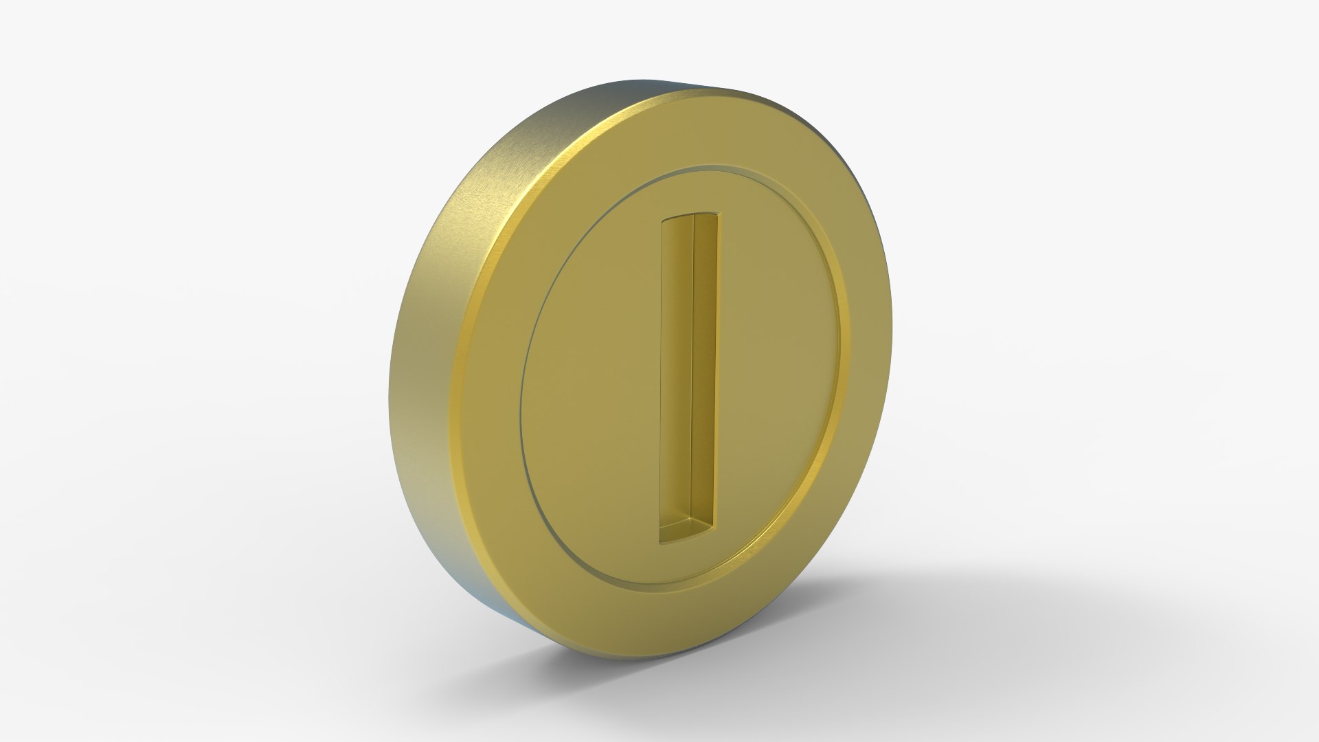 3D Model Super Mario Bros Coin - TurboSquid 2242200