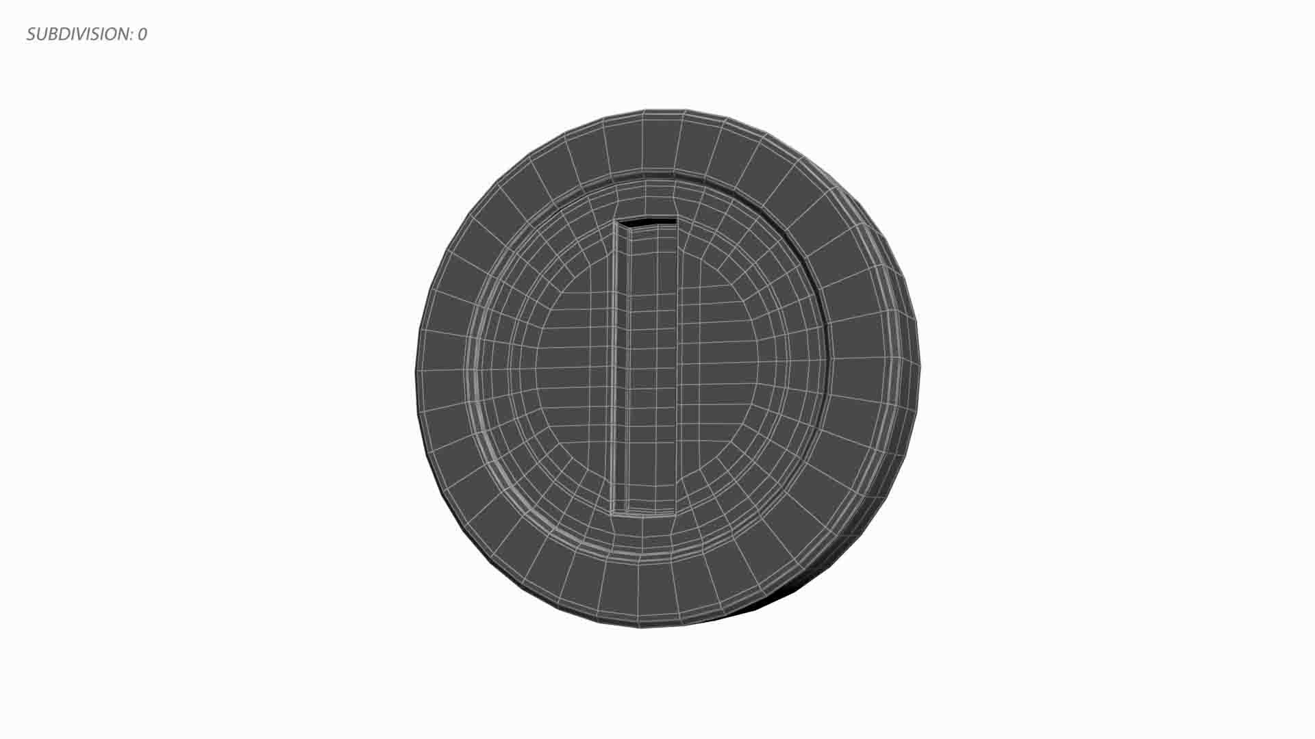 3D Model Super Mario Bros Coin - TurboSquid 2242200