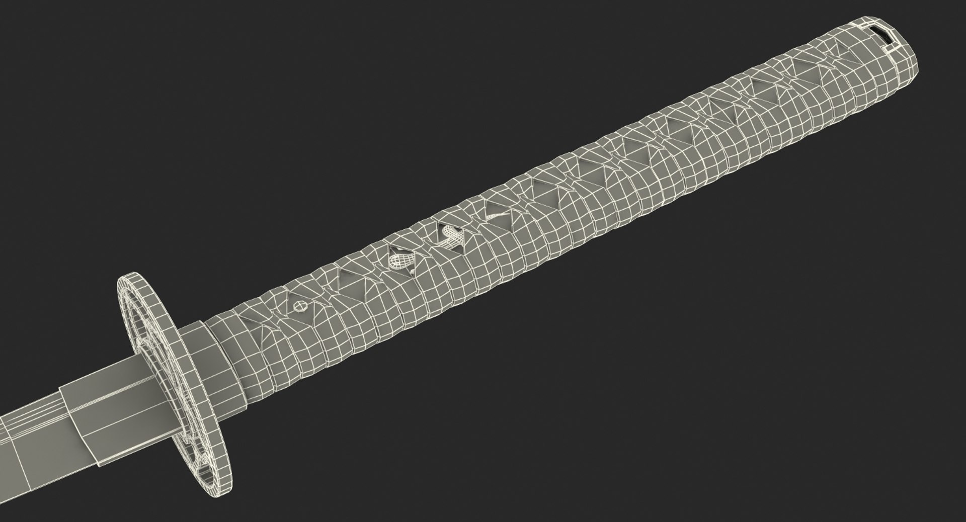 3d Model Katana Sword