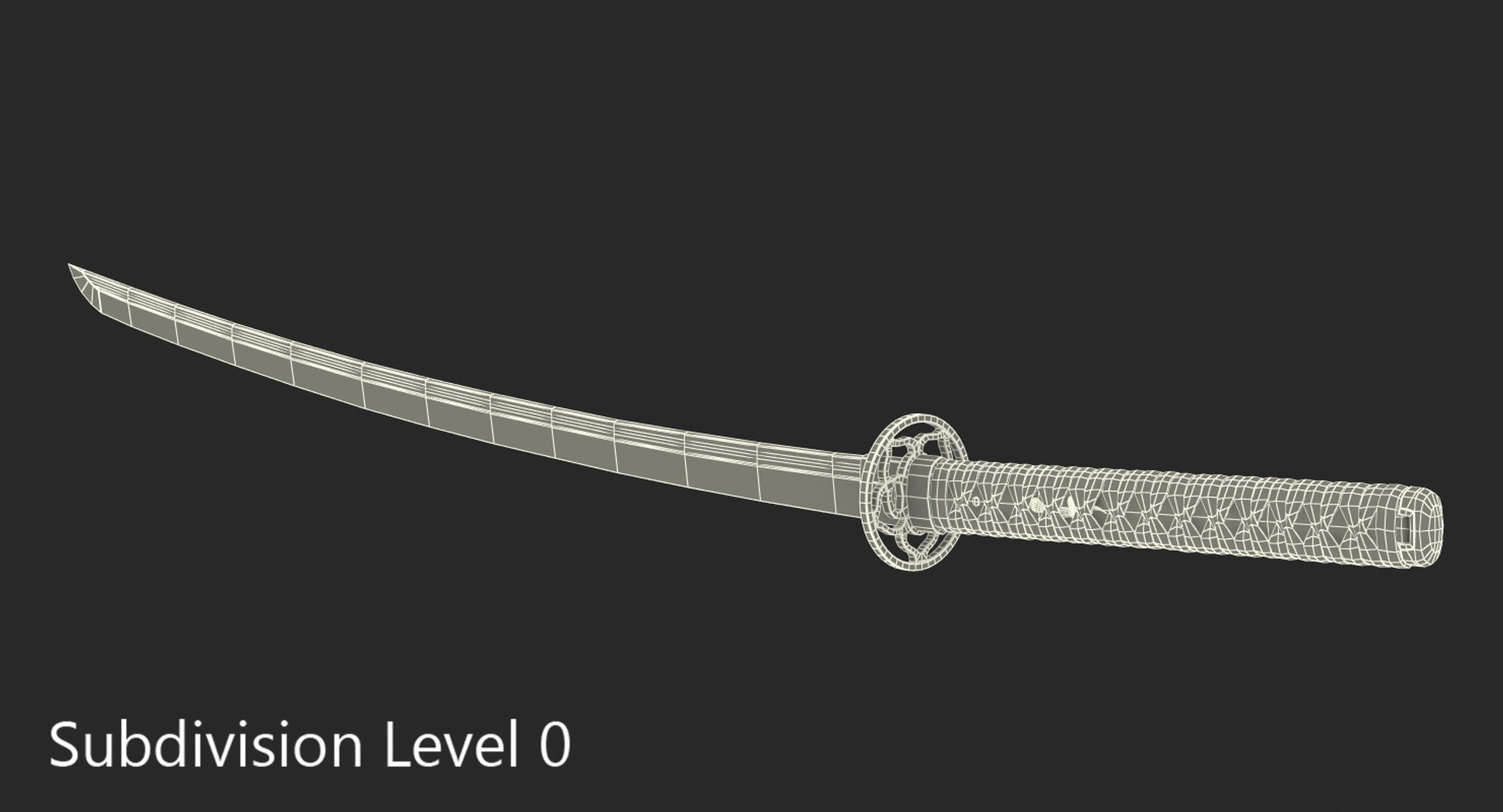 3d Model Katana Sword