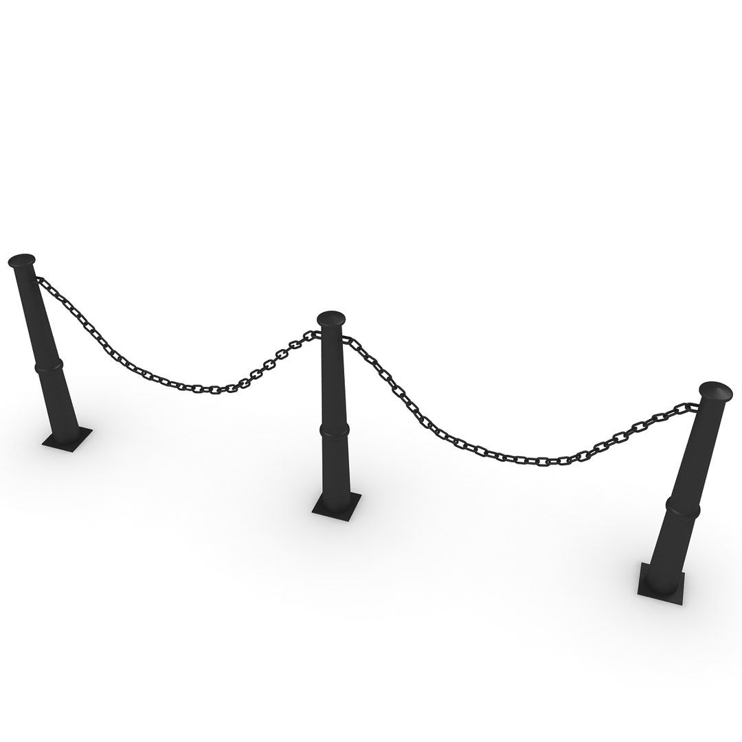 3D Chain Iron Model - TurboSquid 1442395