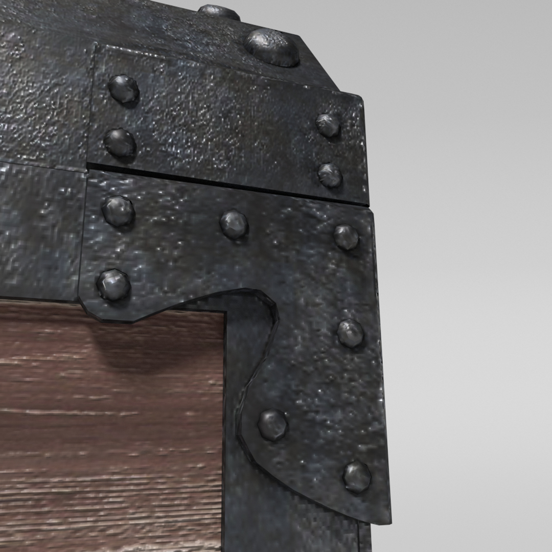3d model realistic chest