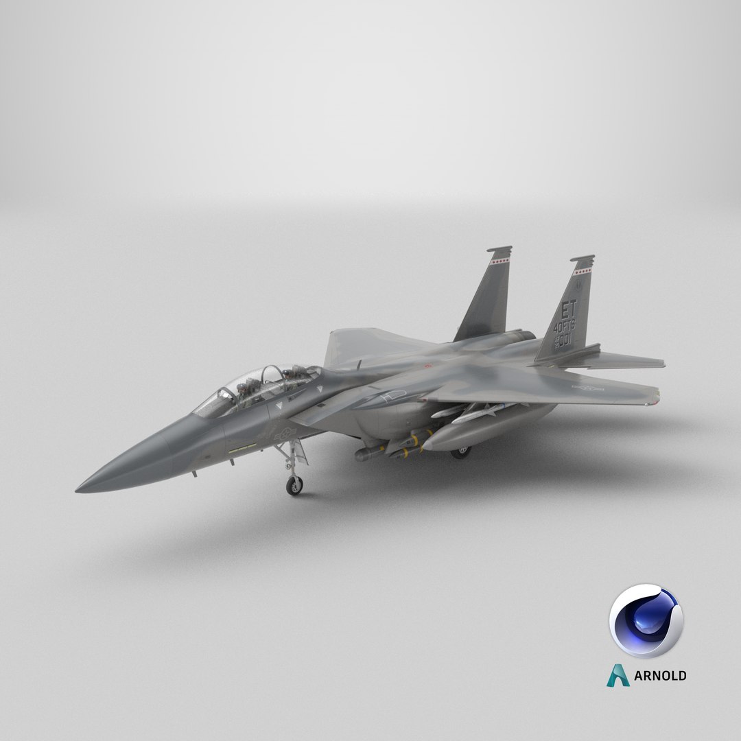 Eagle II F15EX SC Model - TurboSquid 2441076