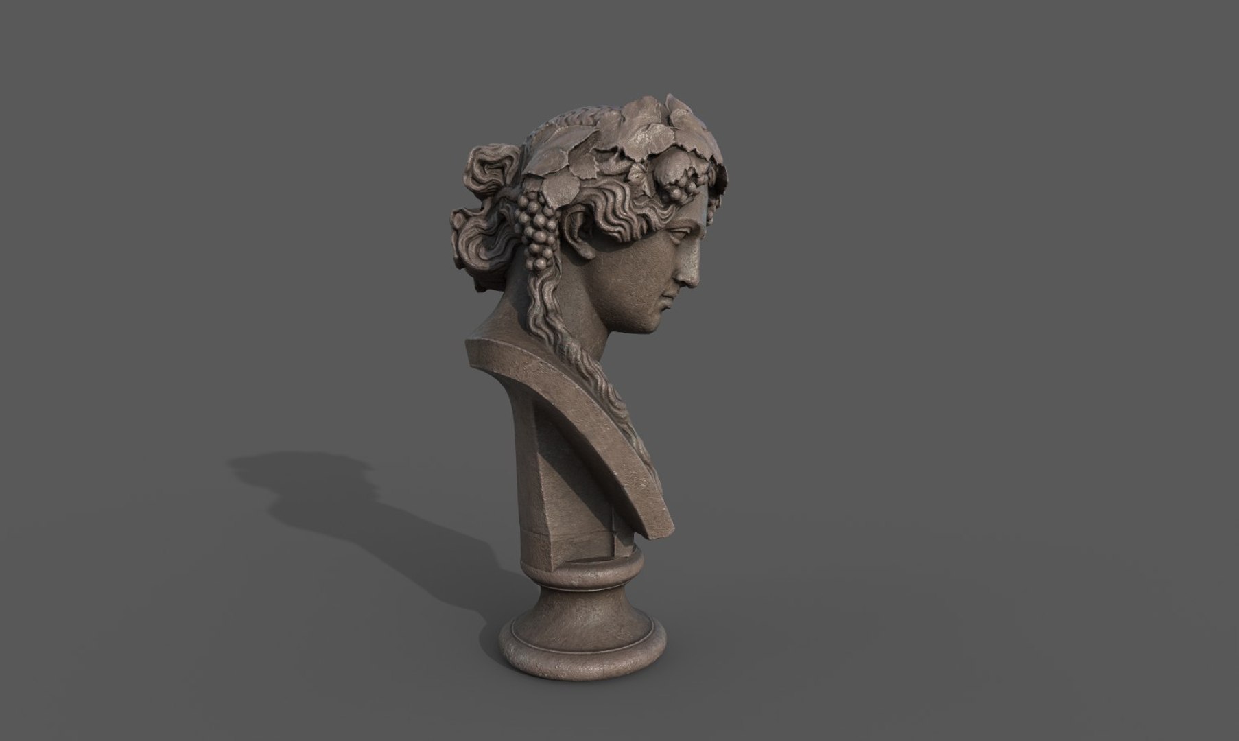 3D Head Of Bacchus Model - TurboSquid 1825692