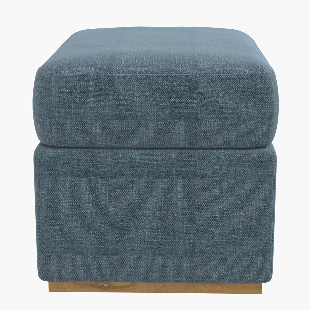 3D RH Oliver Ottoman Model - TurboSquid 2088330