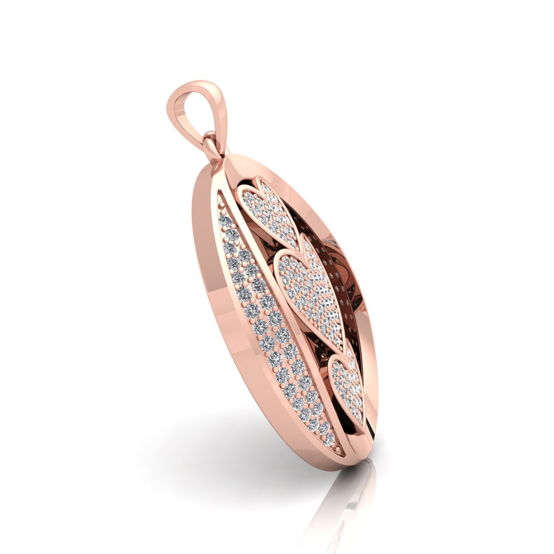 Diamond Jewellery 3D Model - TurboSquid 1597348
