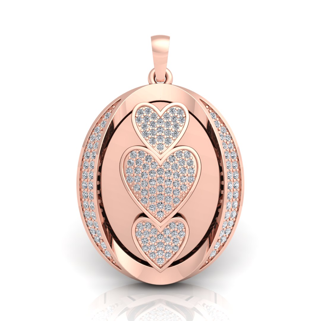Diamond Jewellery 3D Model - TurboSquid 1597348